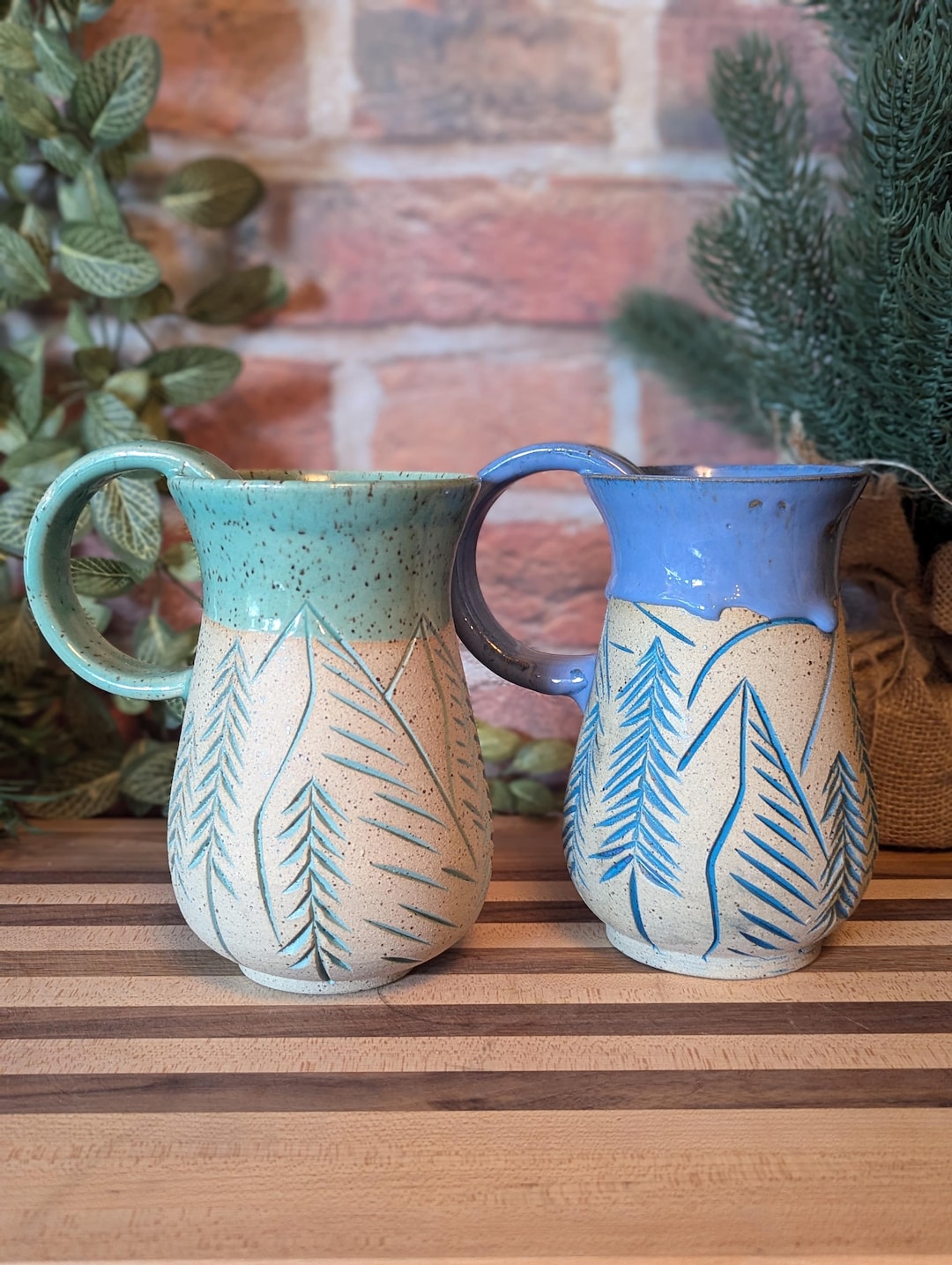 Mountain and Forest BC Landscape Design Handmade Canadian Pottery ...