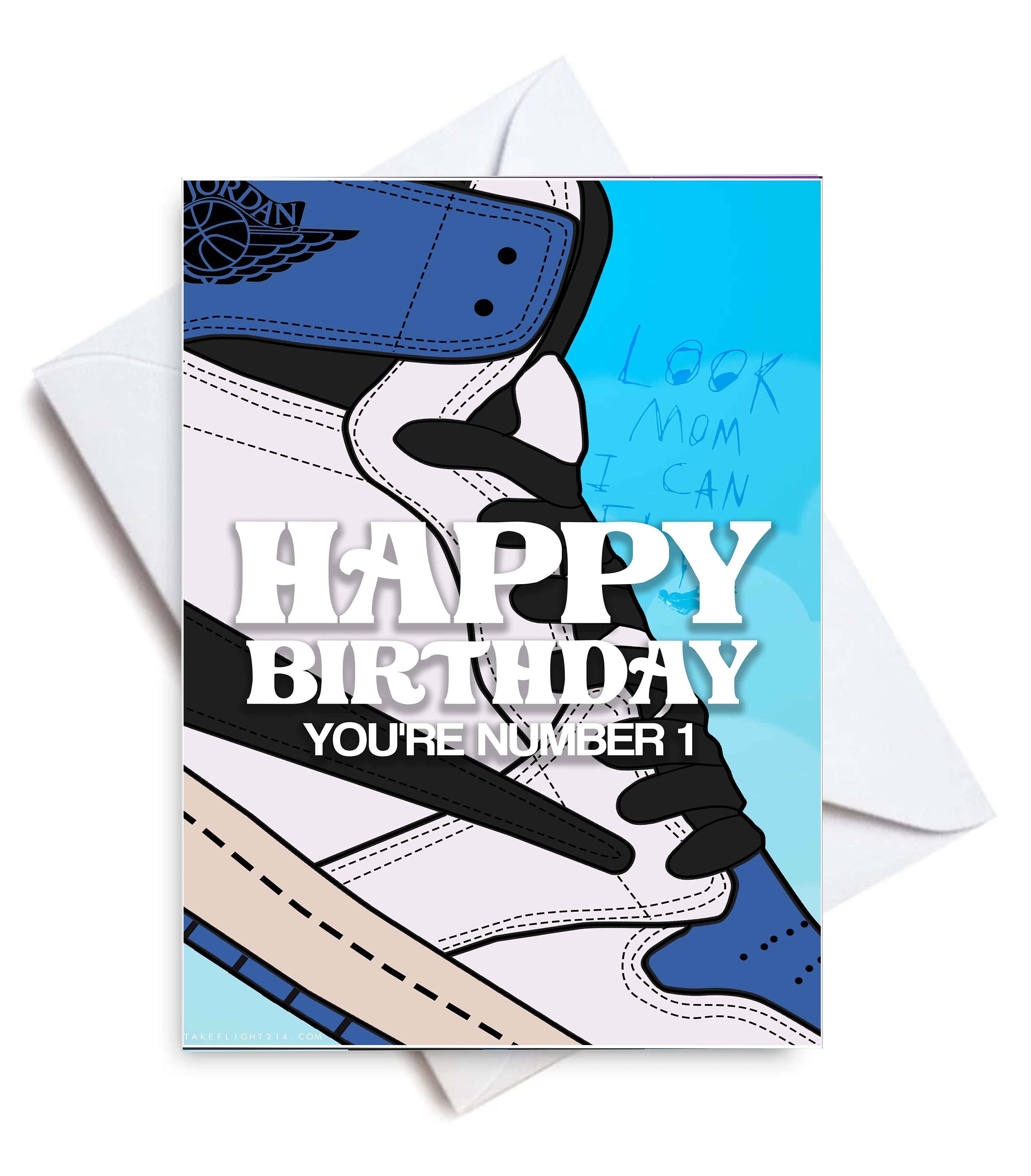 Jordan Sneaker Birthday Card Streetwear B Day Card Hypebeast Birthday ...