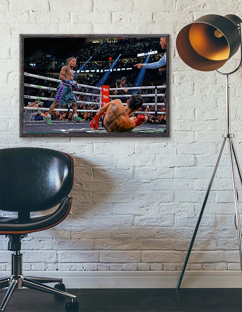 Tank Davis Vs. Ryan Garcia Poster Boxing Fight Sports Wall Art ...