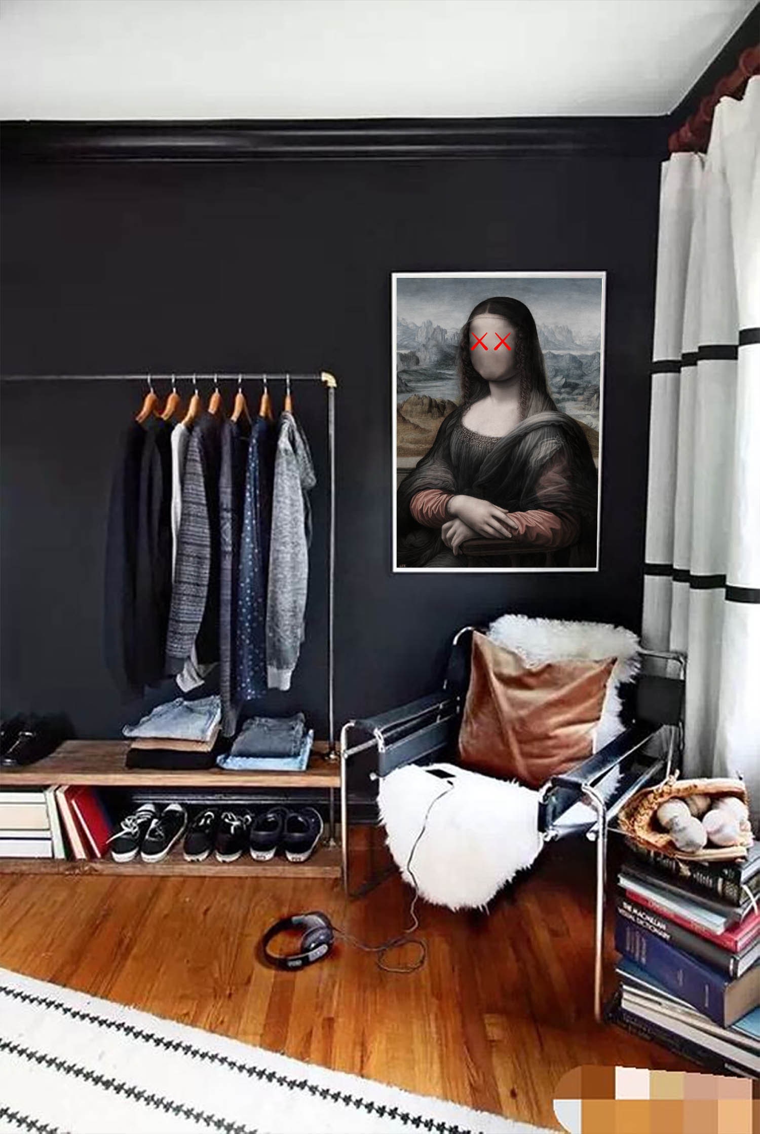 Modern Pop Art Mona Lisa Poster Classic Art Prints Hypebeast Pop Art ...