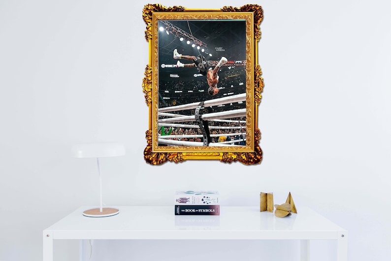 Tank Davis Flip Poster Boxing Fight Sports Wall Art Hypebeast Decor Man ...