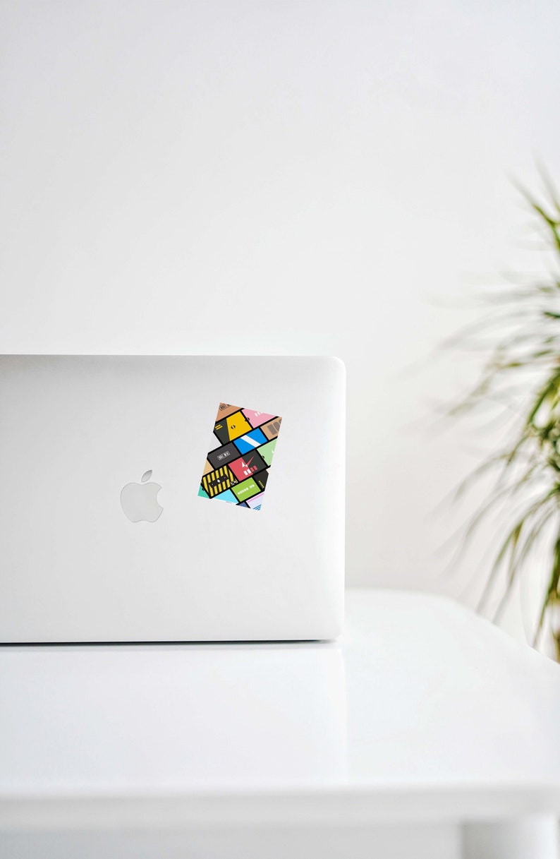 Minimal Sneaker Box Sticker Hypebeast Decal Sneakerhead Sticker ...