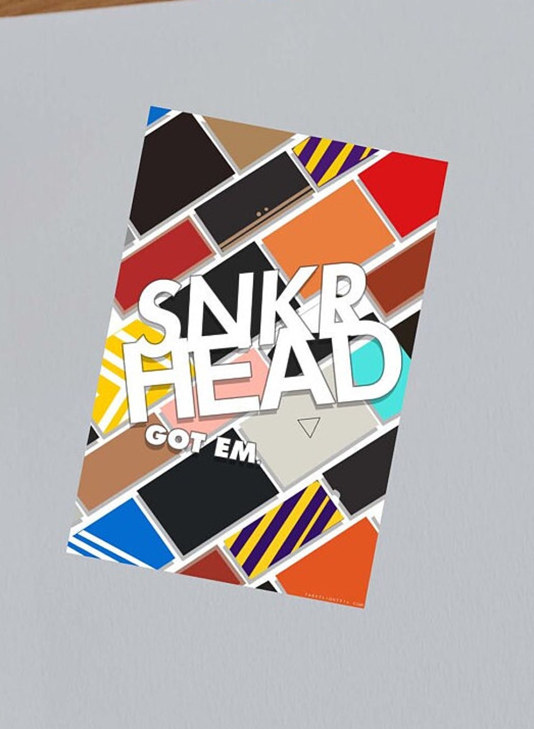 Minimal Sneaker Head Sticker Hypebeast Decal Sneakerhead Sticker ...