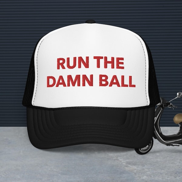 Run the Damn Ball Hat - Etsy