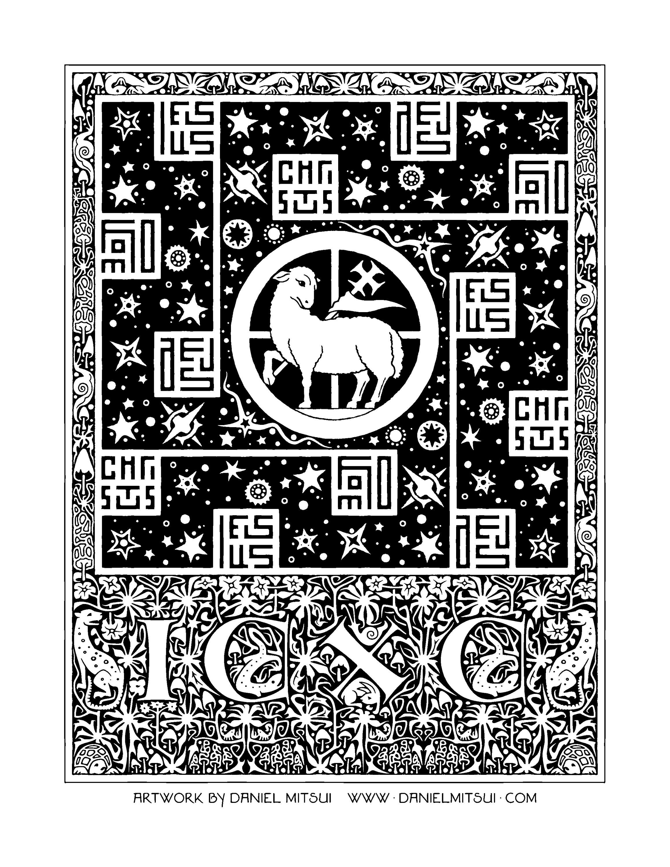 10 Printable Coloring Pages: Catholic Images #5 - Etsy