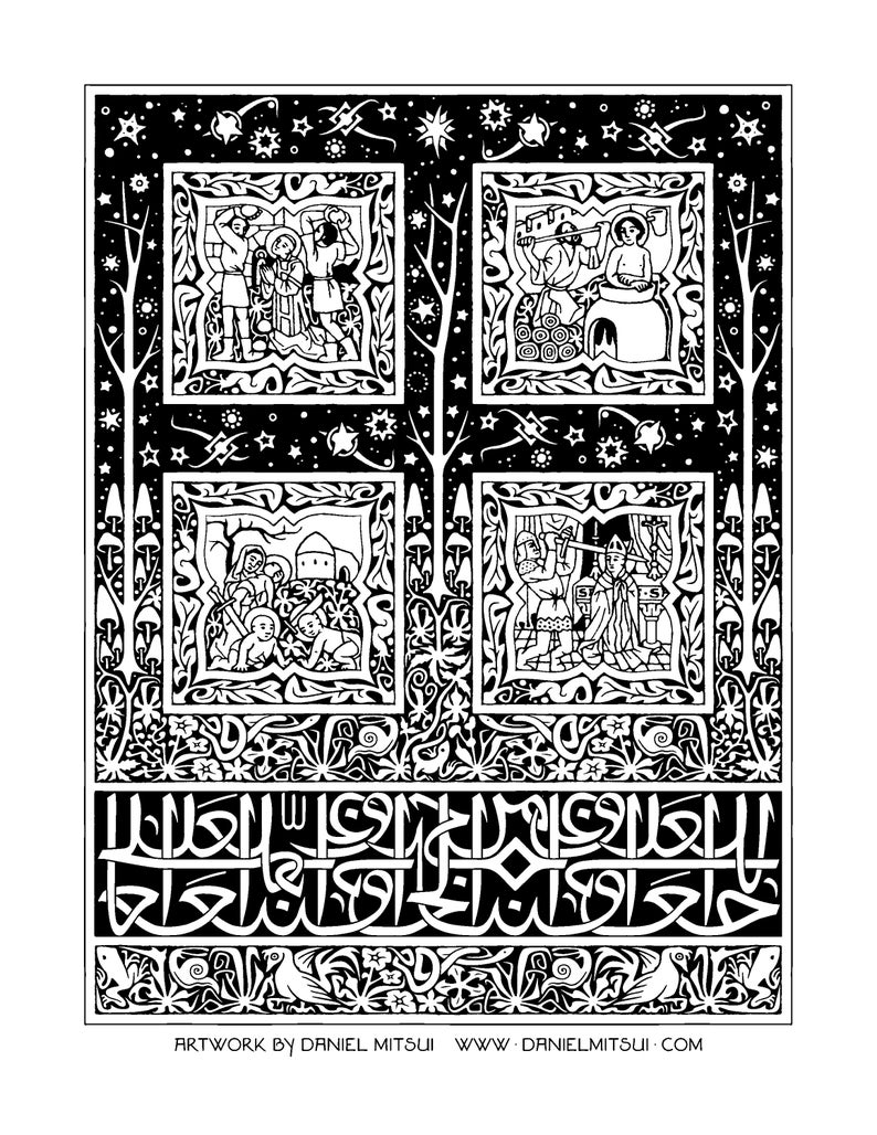 10 Printable Coloring Pages: Catholic Images #2 - Etsy