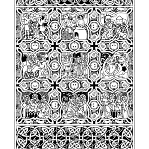 10 Printable Coloring Pages: Catholic Images #4 - Etsy