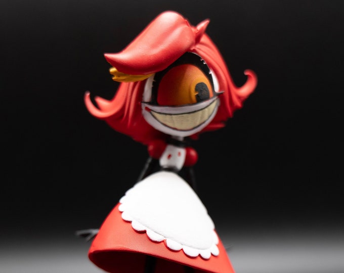 Niffty Hazbin Hotel/resin/hand-painted/fanmade/ Please Read the ...