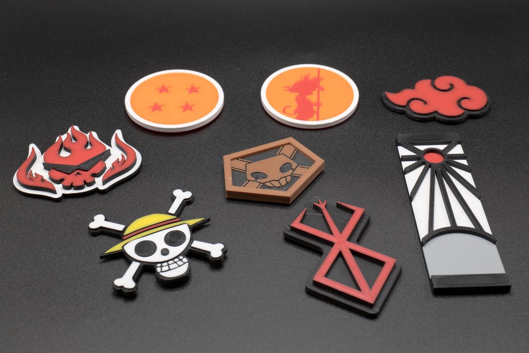 Packs of 8 Anime Magnets - Etsy