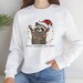 Santa's Favorite Hot Mess Racoon Christmas Unisex Heavy Blend™ Gildan ...