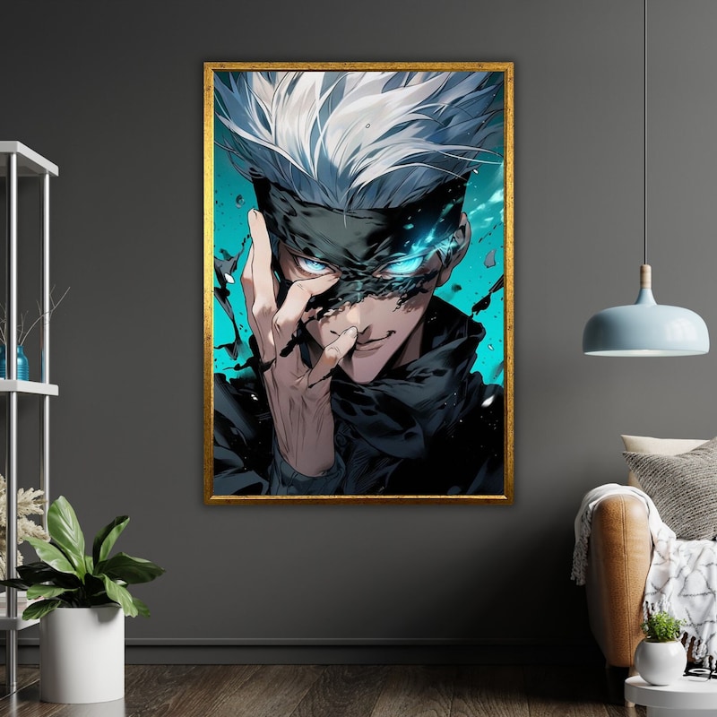 Anime Framed Wall Art - Etsy