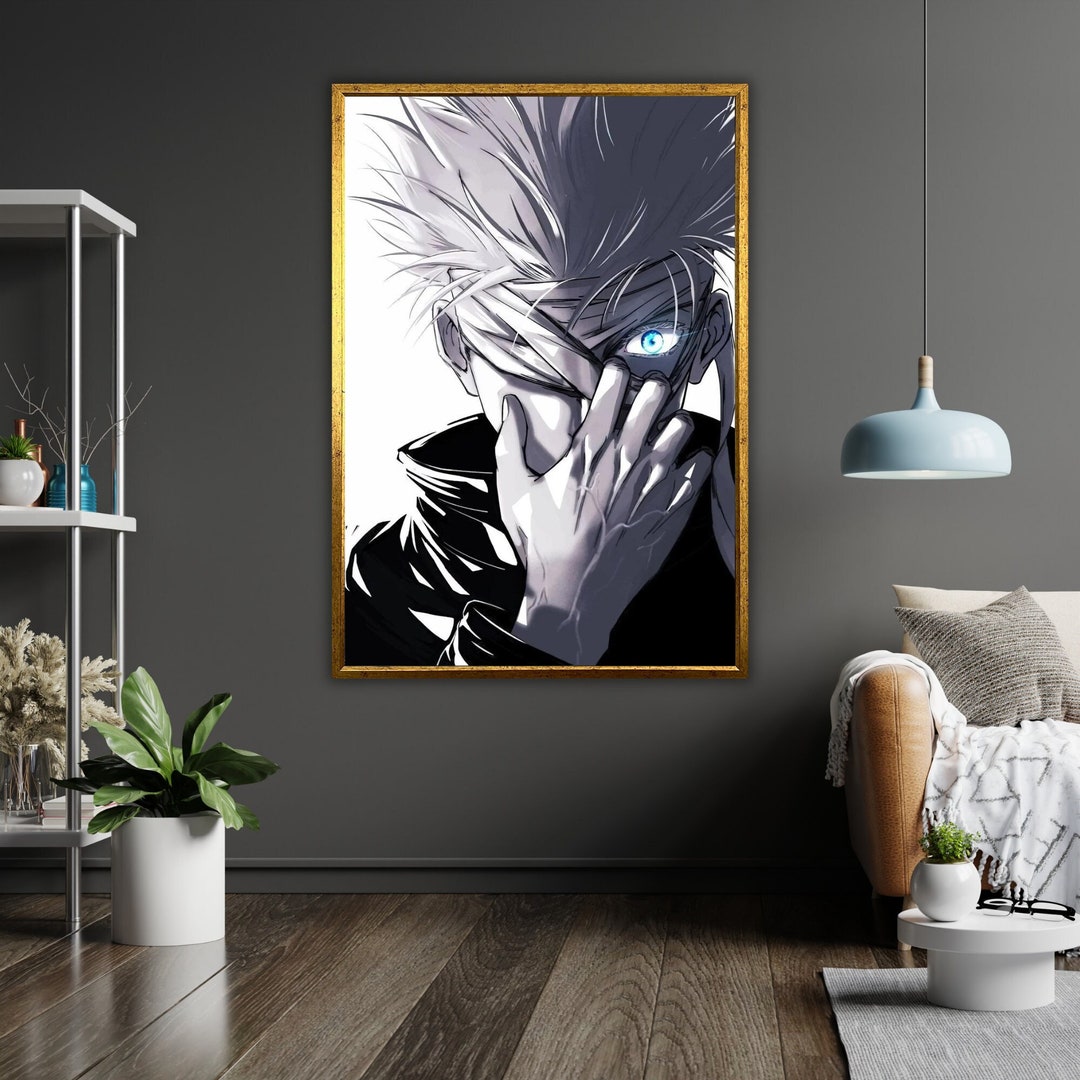 Anime Art Canvas Print, Ready to Hang, Framed Wall Decor, Japanese ...