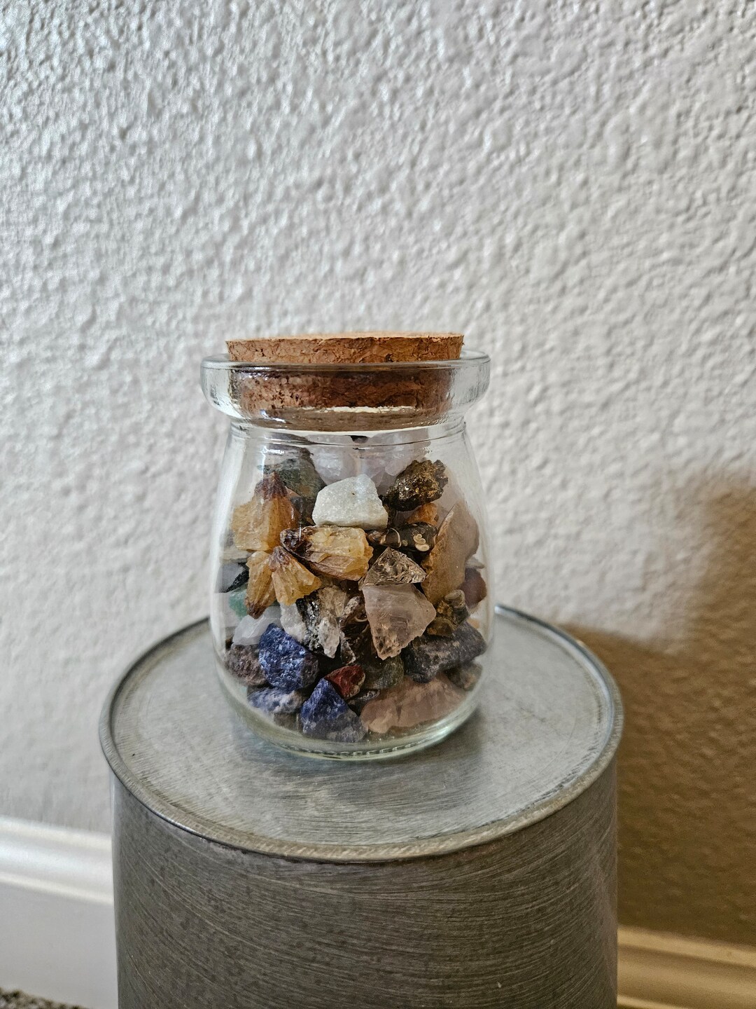 Small Jar of Rocks for Decor - Etsy