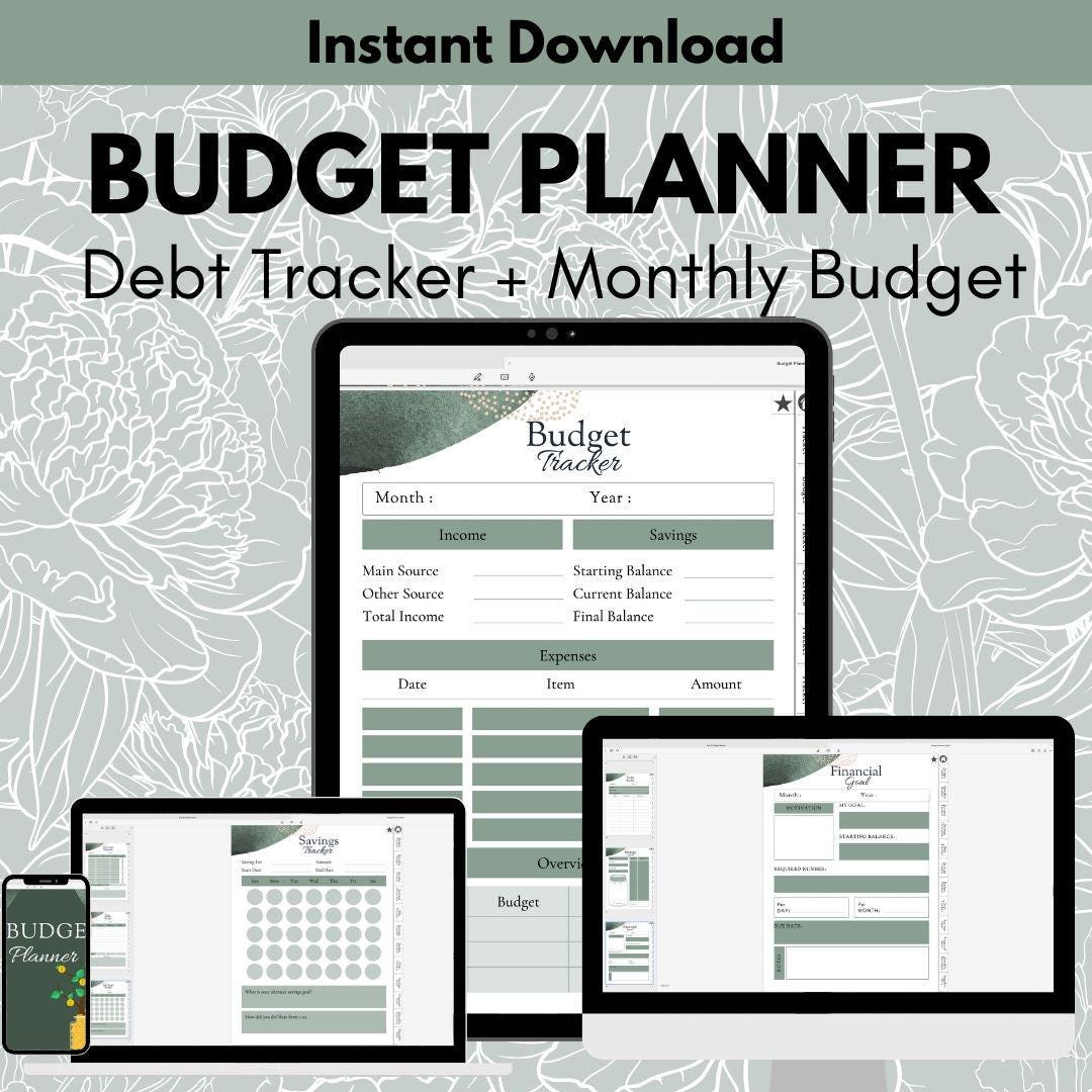 Digital Budget Planner for iPad and Notability Take Control of Your ...