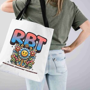 RBT Png, Retro Flowers Registered Behavior Technician Png, Distressed ...