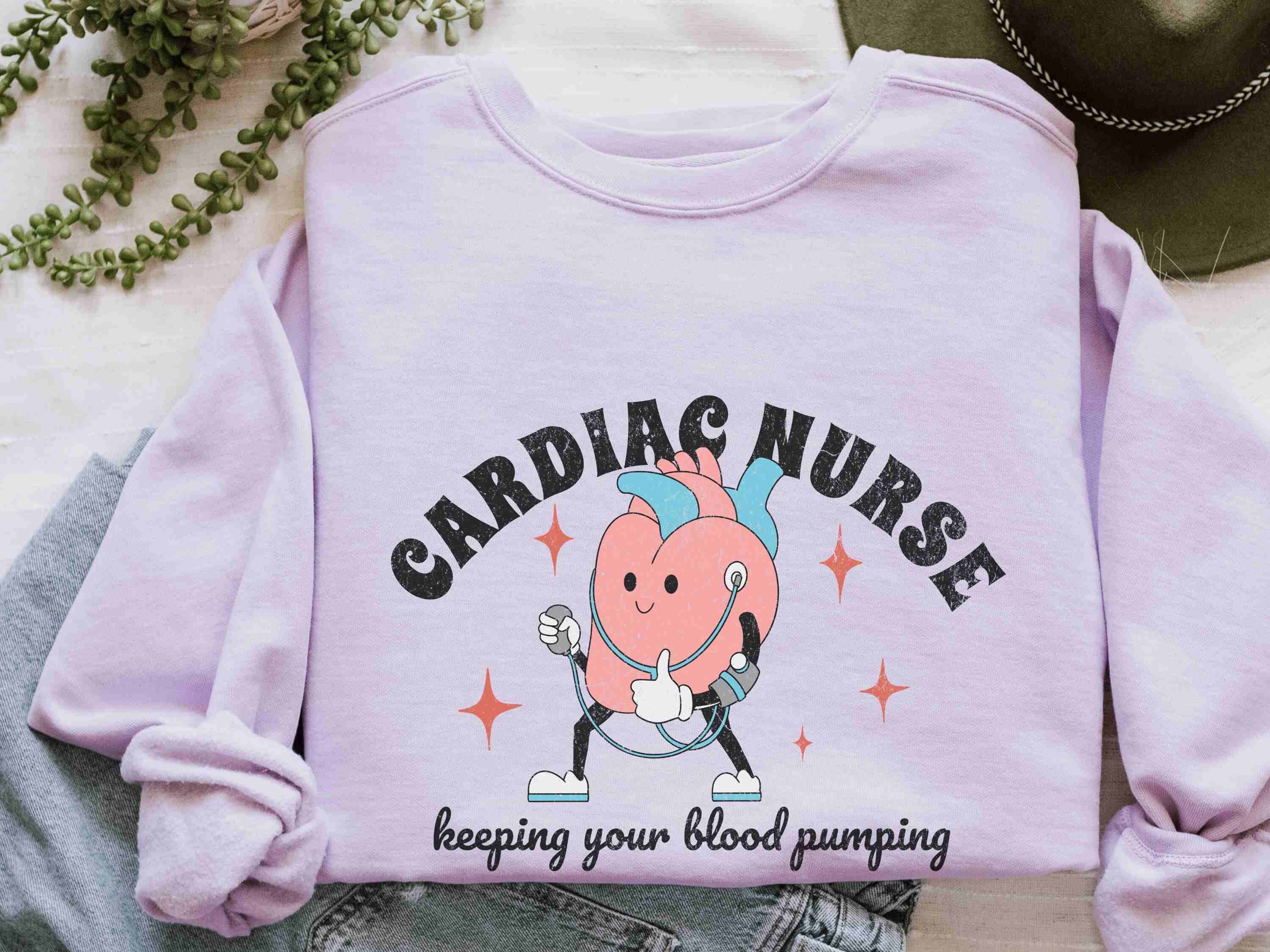 Cardiac Nurse Png, CVICU Nurse, Gift for Nurse, Nurse Appreciation Gift ...