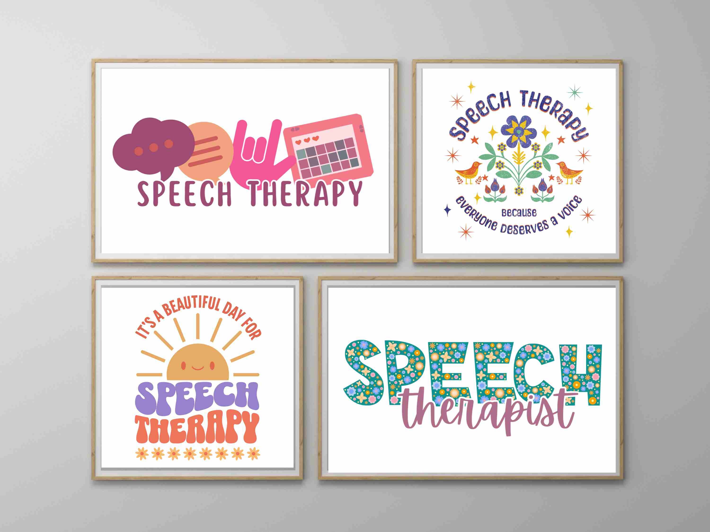 Speech Therapy PNG Bundle, SLP Speech Language Pathologist Shirt ...