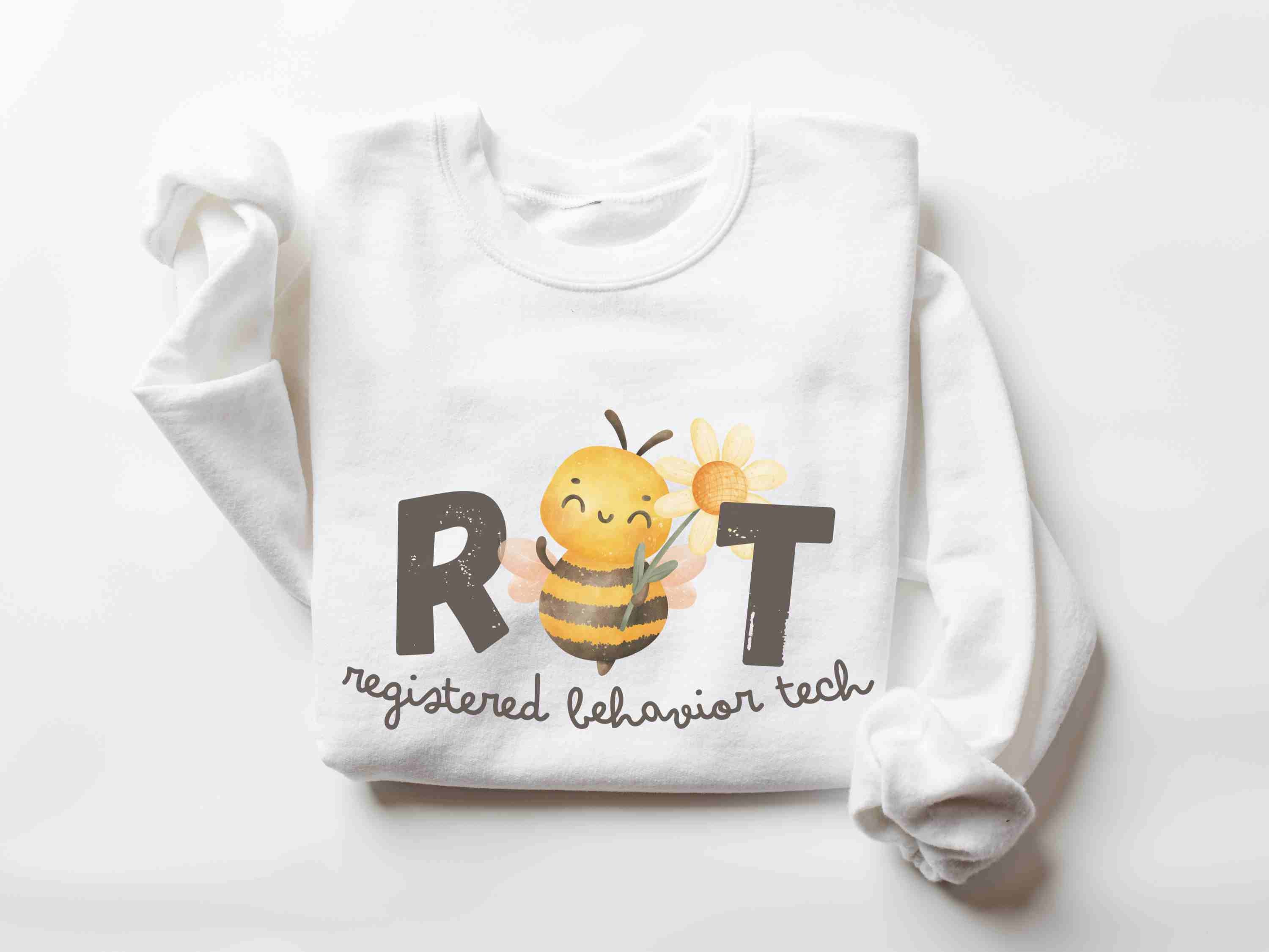 RBT Png, Spring Bee Registered Behavior Technician Png, Instant Digital ...