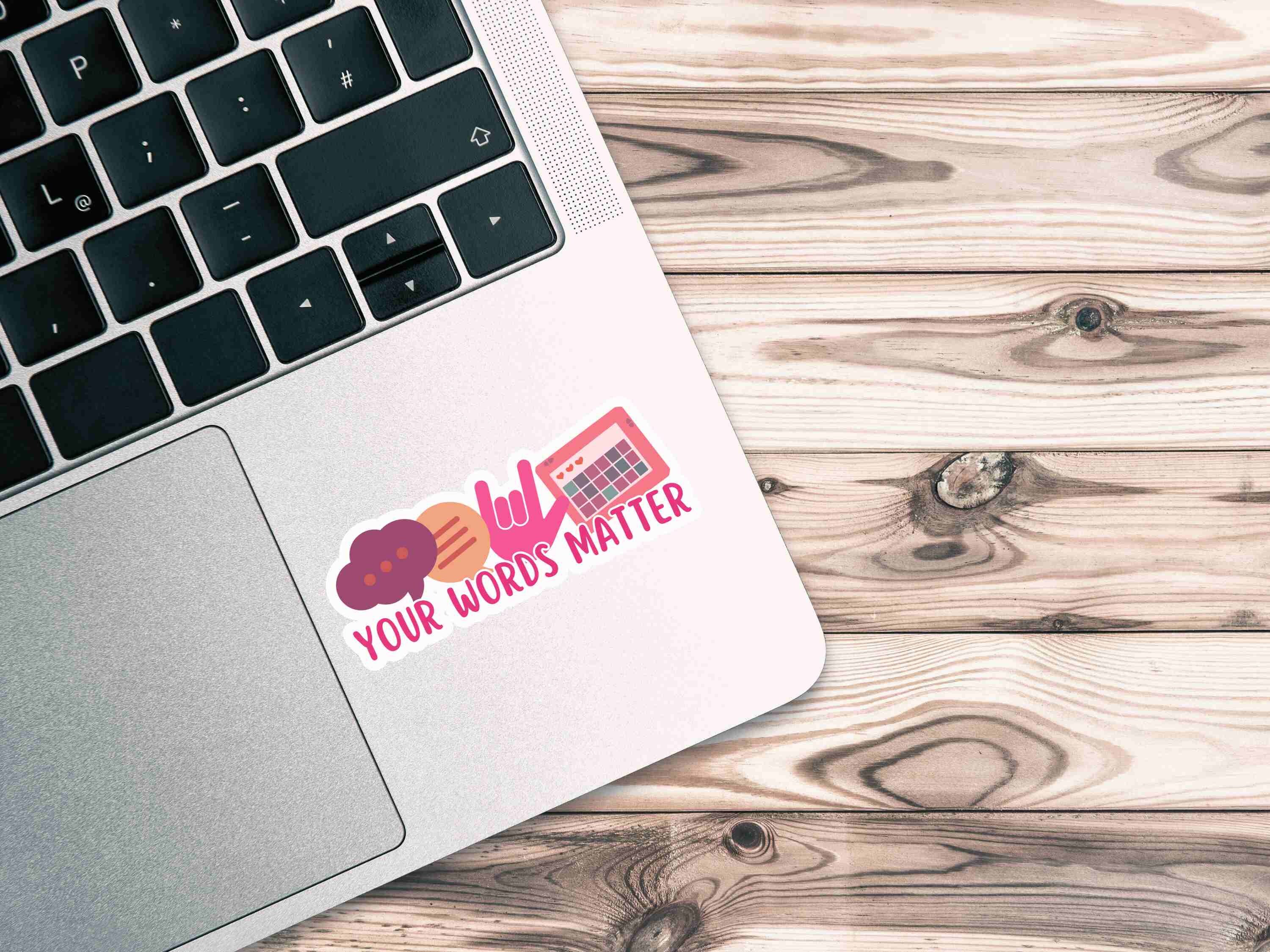 Your Words Matter, Png, SLP Png, Speech Language Therapy Png, Instant ...