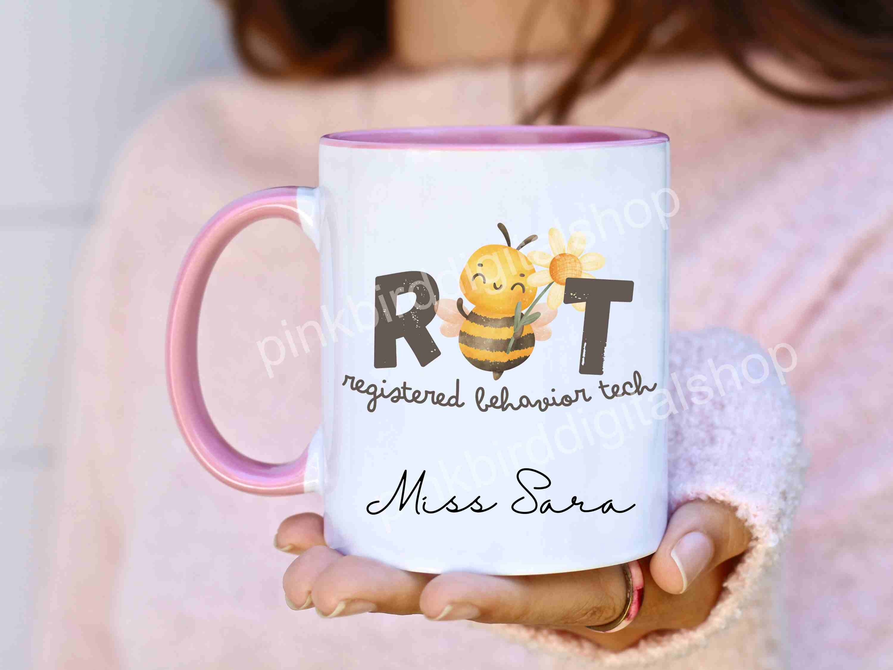 RBT Png, Spring Bee Registered Behavior Technician Png, Instant Digital ...