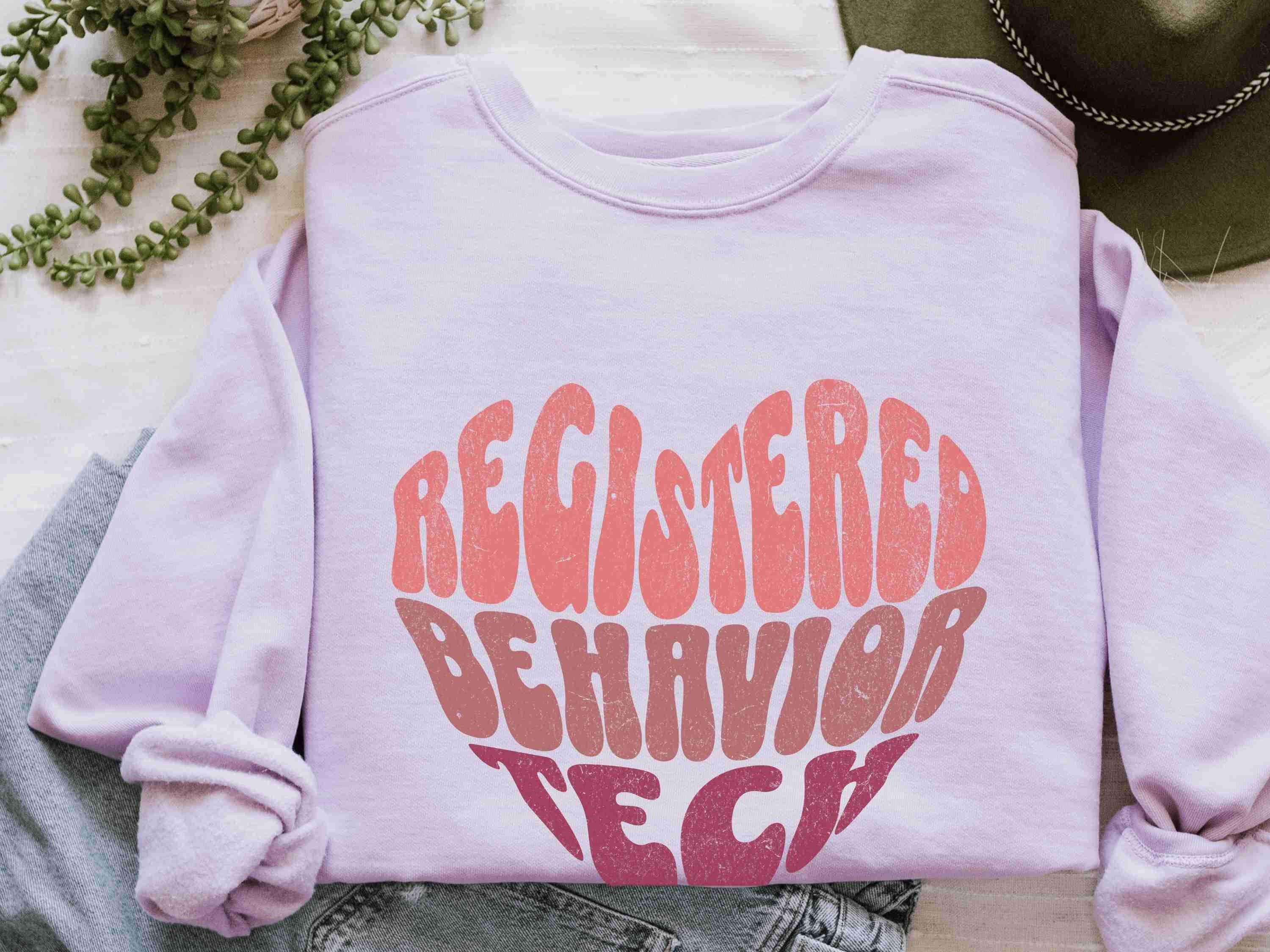 RBT Heart Png, Registered Behavior Technician Png, Instant Digital ...