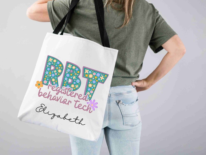 RBT Png, Spring Themed Registered Behavior Technician Png, Instant ...