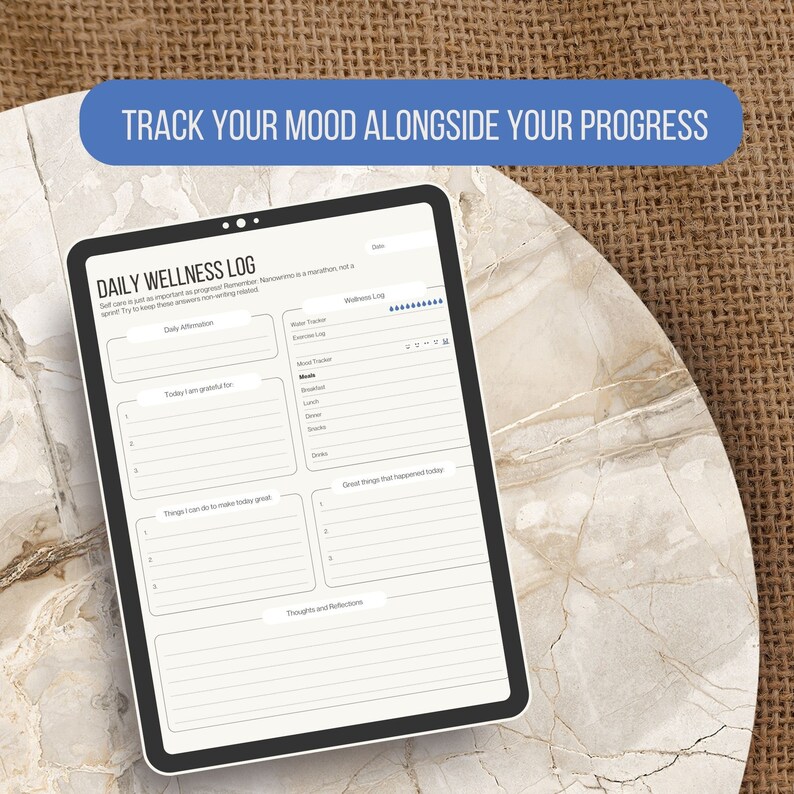 2024 Writing Planner | Printable Novel Planner | iPad Journal for ...