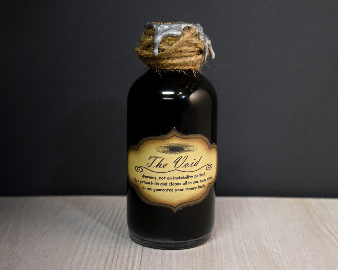 Void Potion Bottle - Etsy