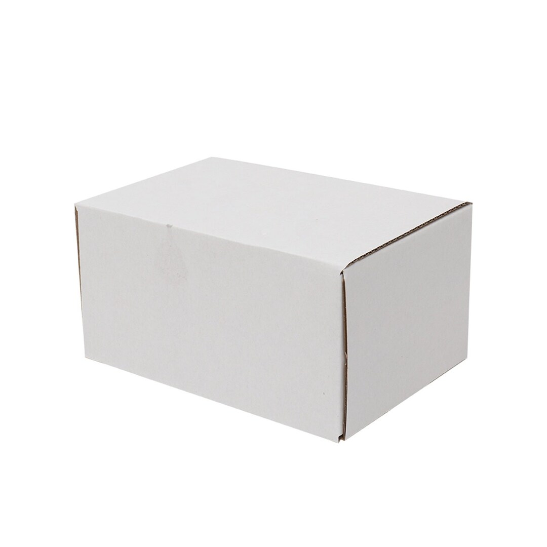 50 Pack 6x4x3 Inch Corrugated Box Mailers White Cardboard - Etsy