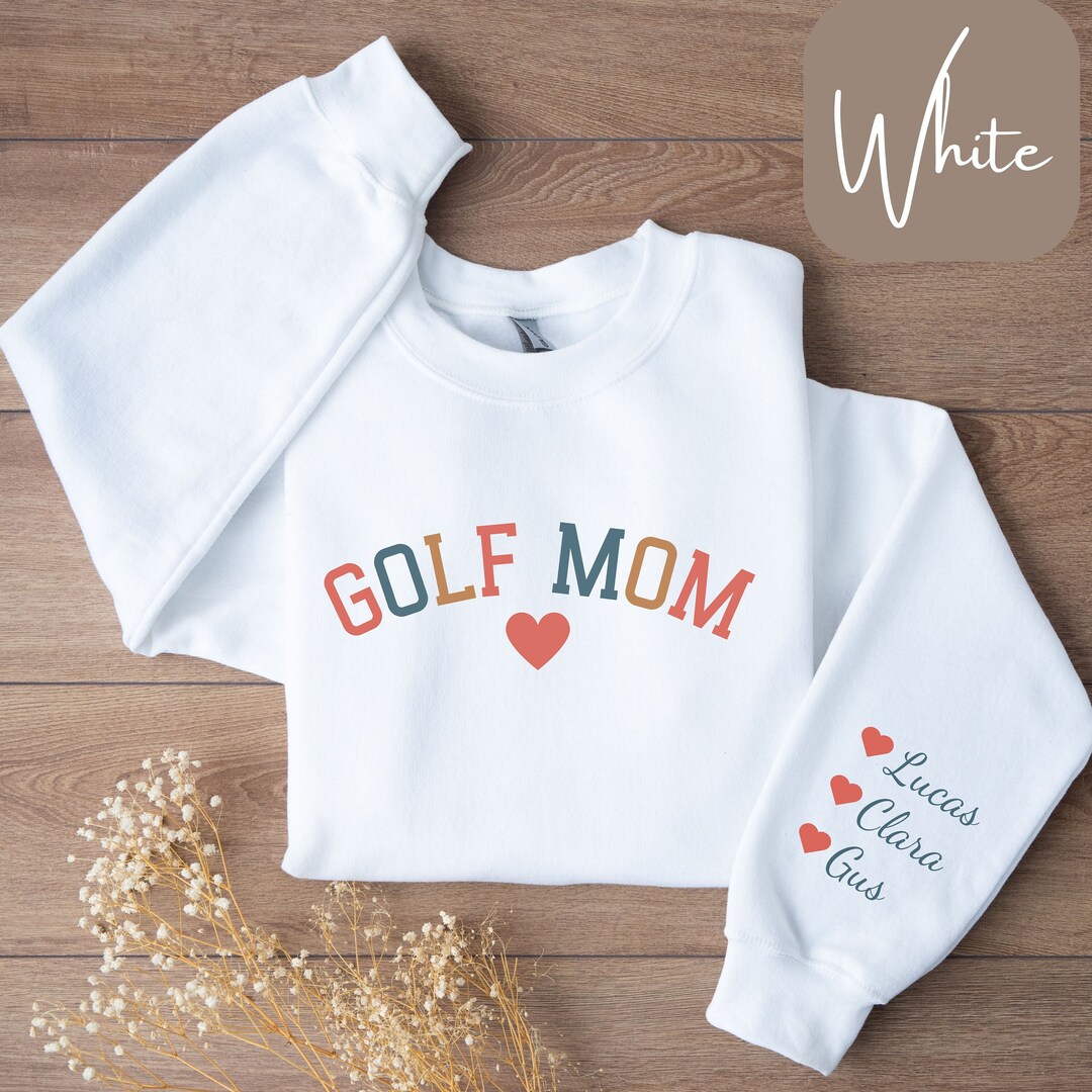 Golf Mom Sweatshirt, Golf Mom T-shirt, Personalized Golf Mom Shirt ...