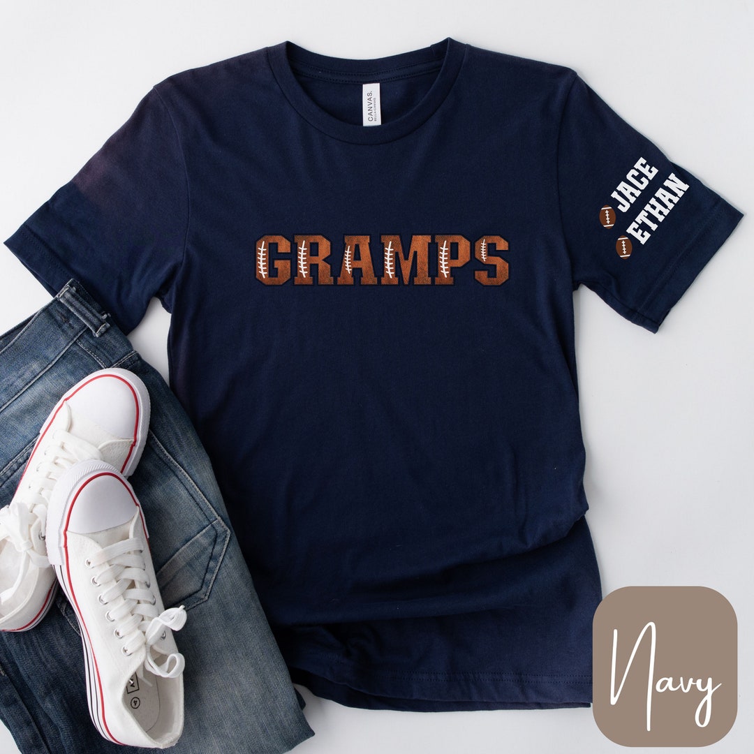 Football Gramps T-shirt or Sweatshirt, Football Gramps Shirt, Gramps ...