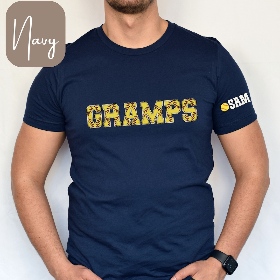 Softball Gramps T-shirt, Softball Gramps Sweatshirt, Personalized ...