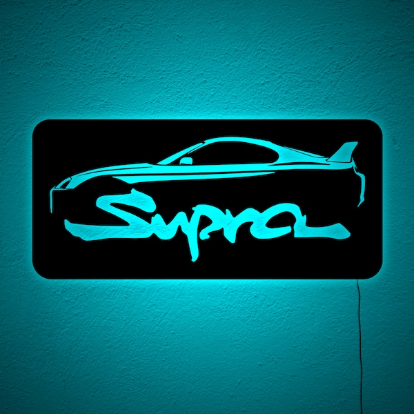 Car Led Light Sign - Etsy