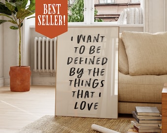 Cute Taylor Quote Print, Positivity Handwritten Quote Self-love Poster ...