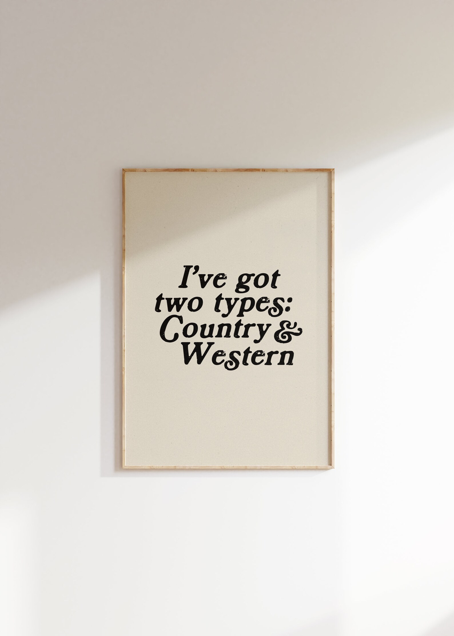 Country Western Art Print, Minimalist Southern Poster, Vintage Cowgirl ...