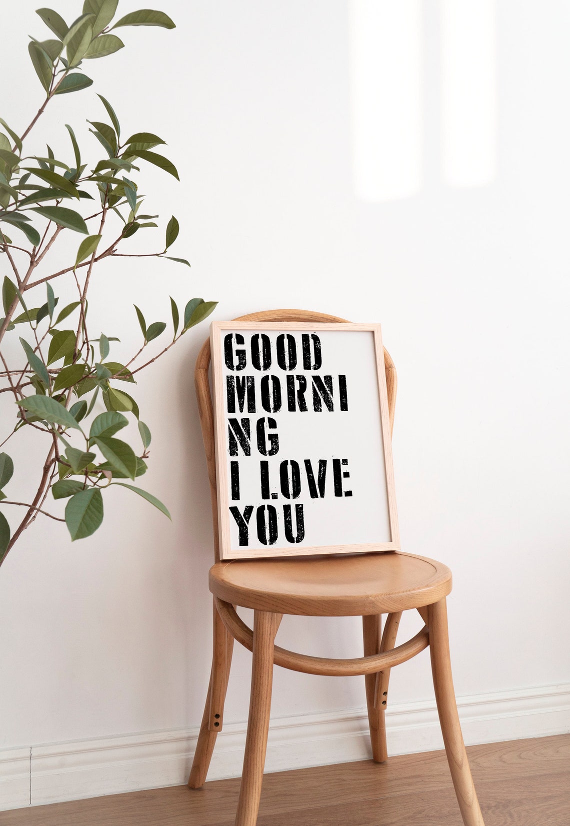 Coffee Bar Sign, Coffee Station Decor, Good Morning Print, Minimalist ...