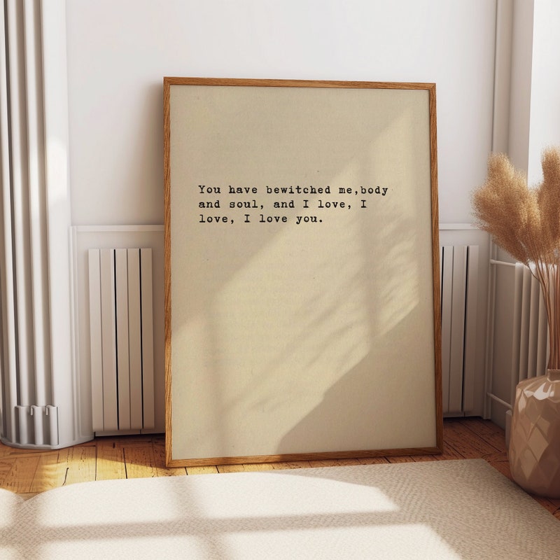 Jane Austen Quote Print - Etsy