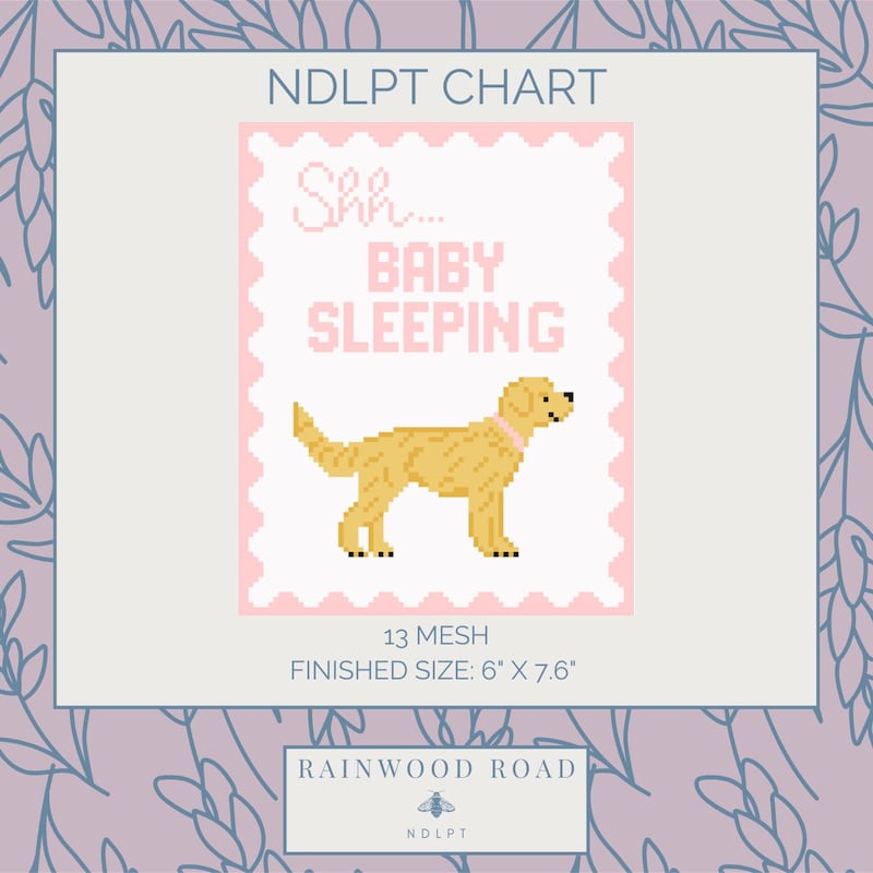 Girly Needlepoint Pattern - Etsy