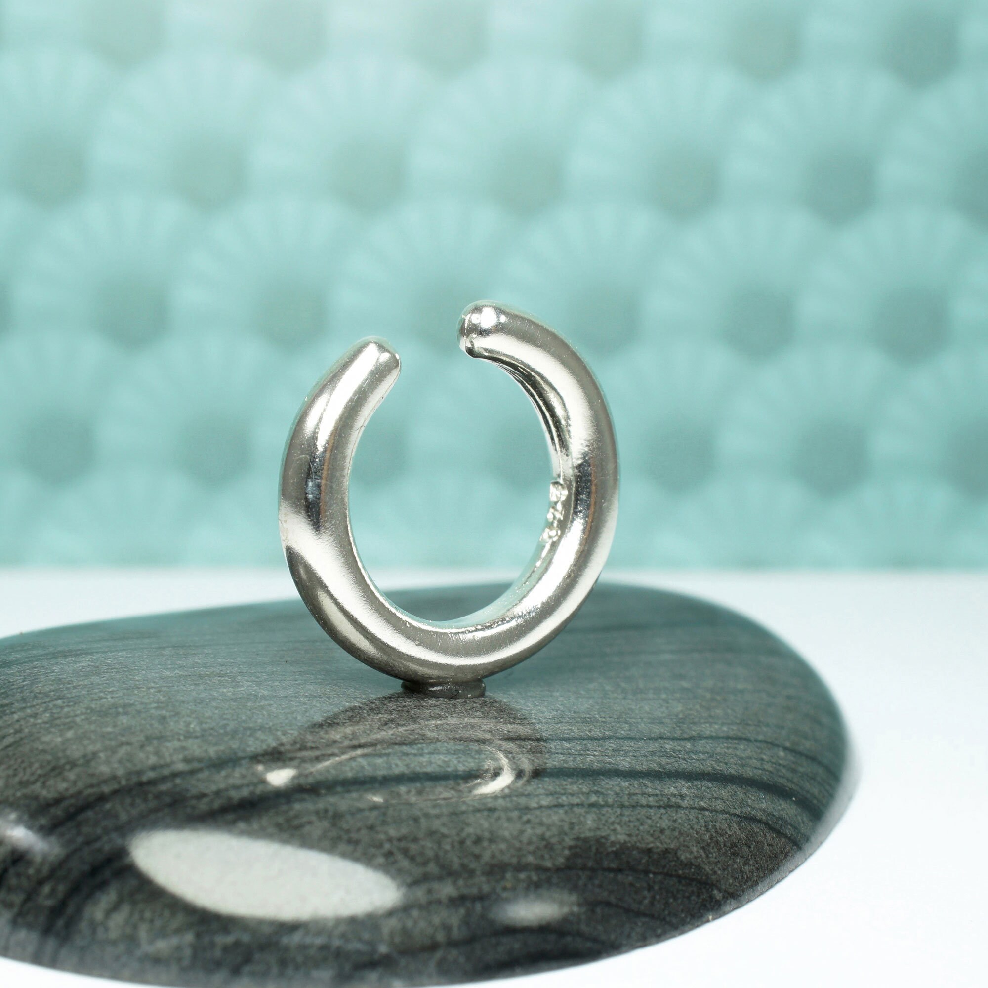 Sterling Silver Ear Cuff Ear Cuff No Piercing Silver Ear Cuff ...
