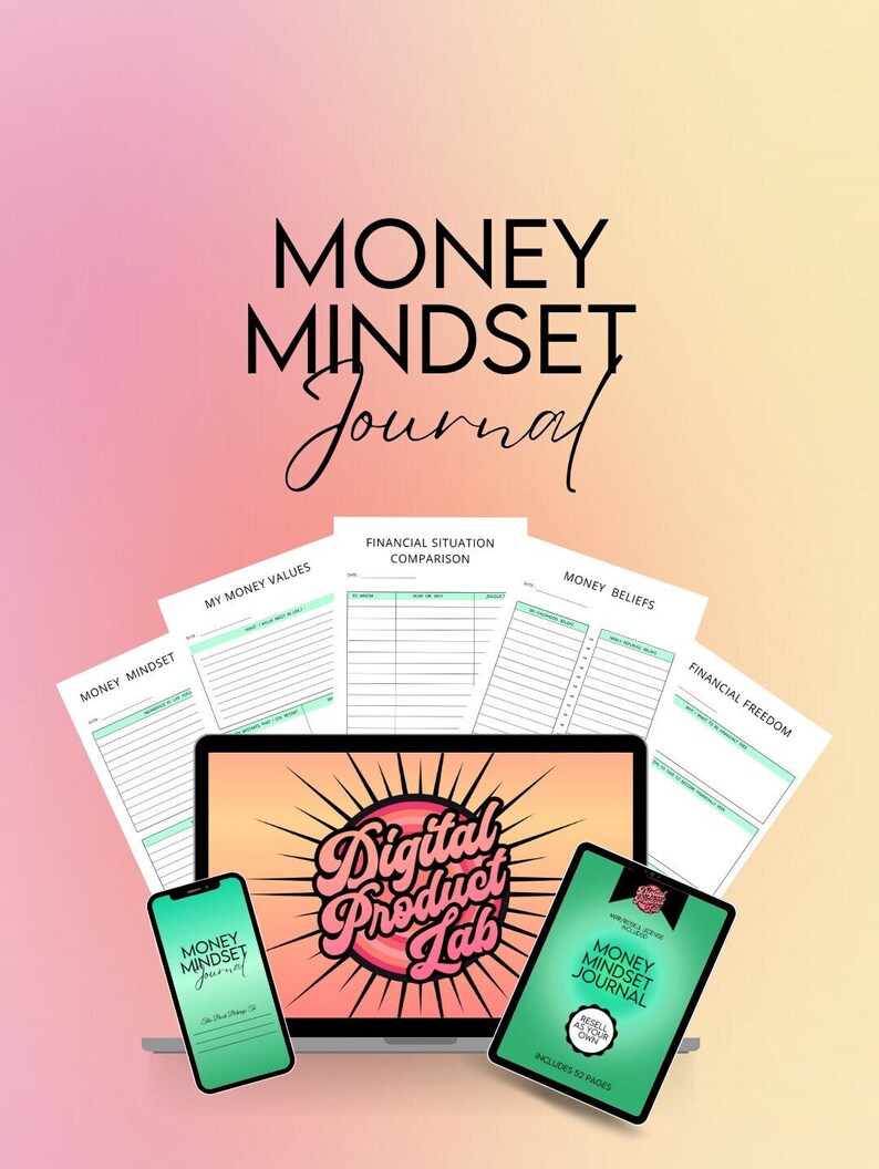 Money Journaling Prompts Lead Magnet Law of Attraction Financial ...