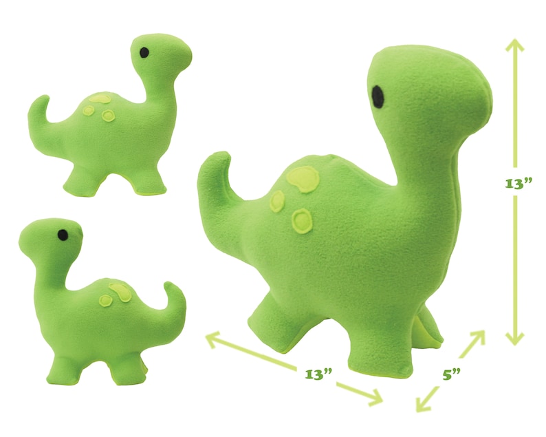 Dinosaur Plush Sewing Pattern Digital Download - Etsy