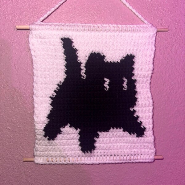 Crochet Cat Meme - Etsy