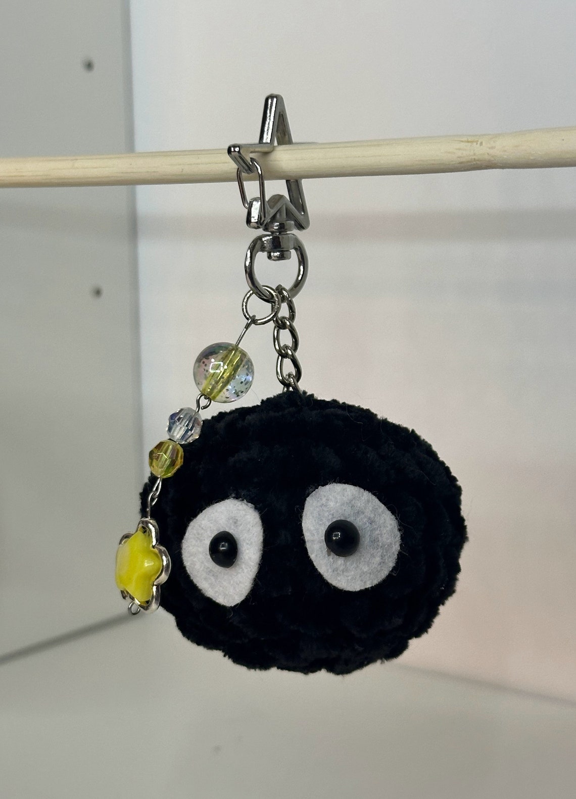 Soot Sprite susuwatari Keychain Studio Ghibli My Neighbor Totoro - Etsy
