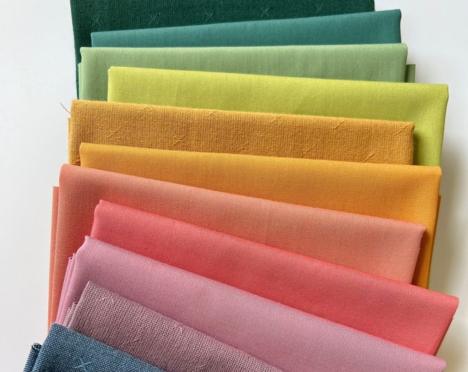 COSMIC GLOW Fat Quarter/half Yard Bundle Sprout Wovens by Fableism ...