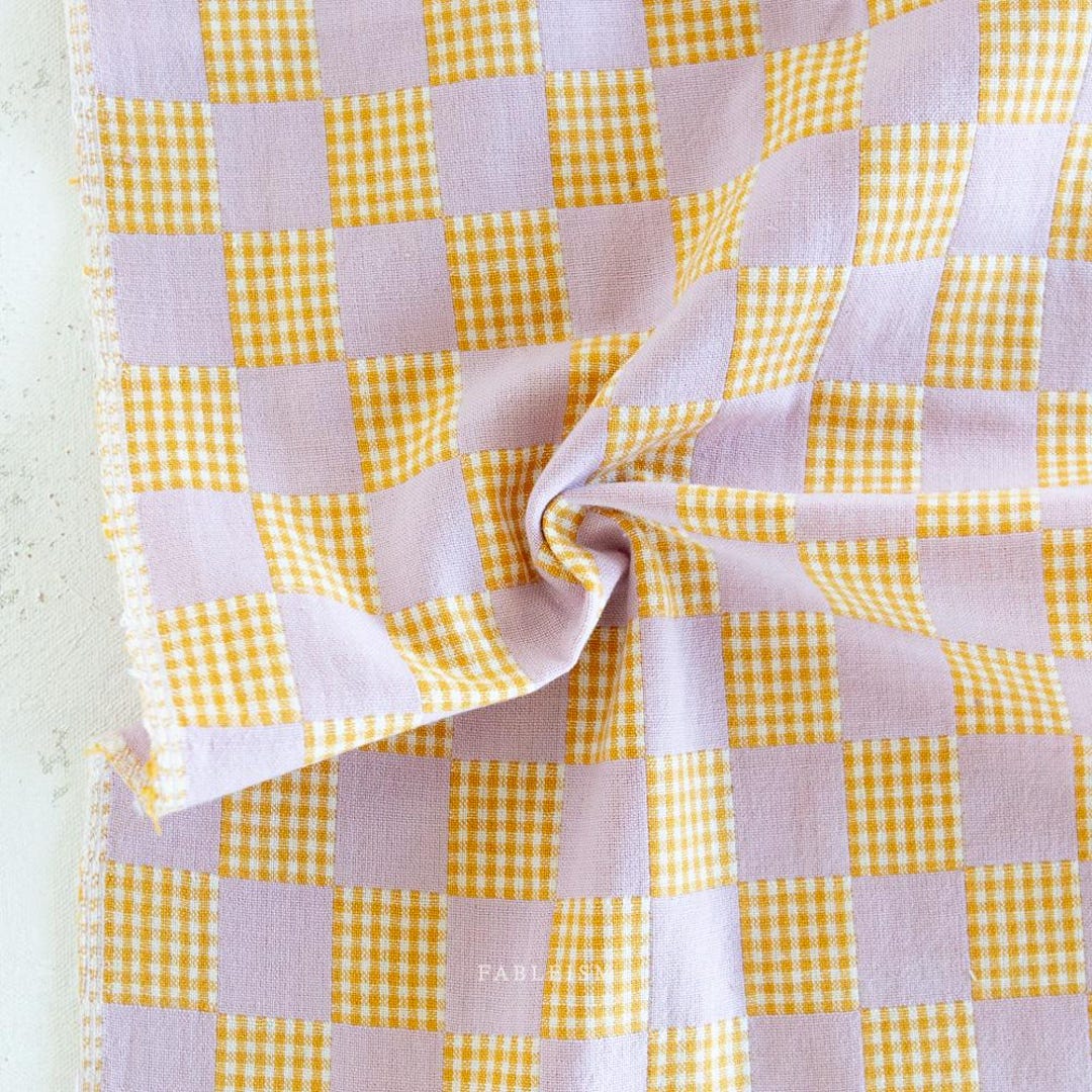 AMETRINE - Checkmate Checkers | Fableism Supply Co, Cotton Yarn-dyed ...