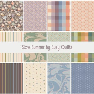Slow Summer by Suzy Quilts | Art Gallery Fabrics - Fat Quarter/half Yard Bundle, Full Collection ...