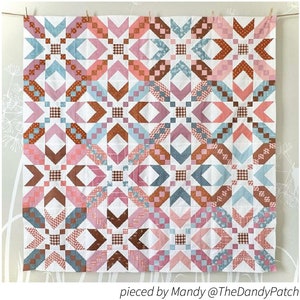 Stagecoach Quilt Pattern PDF Download | Quilt Pattern | Baby Throw Bed ...