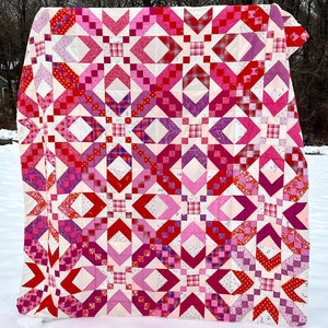 Stagecoach Quilt Pattern PDF Download | Quilt Pattern | Baby Throw Bed ...