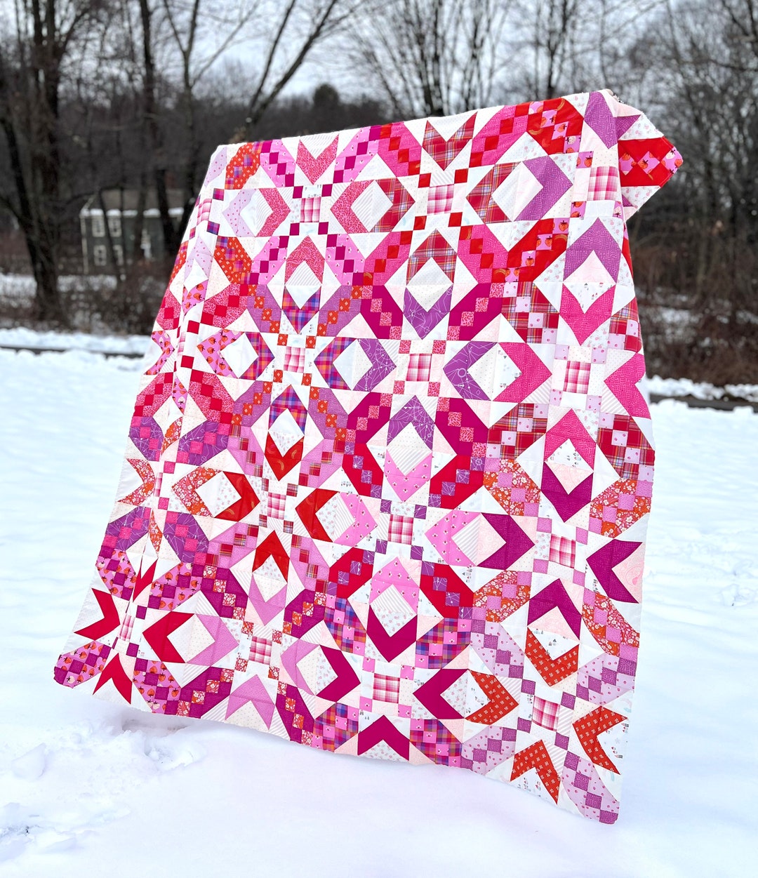 Stagecoach Quilt Pattern PDF Download Quilt Pattern Baby Throw Bed ...