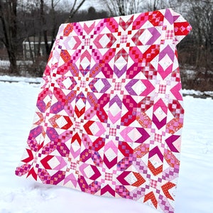 Stagecoach Quilt Pattern PDF Download | Quilt Pattern | Baby Throw Bed ...